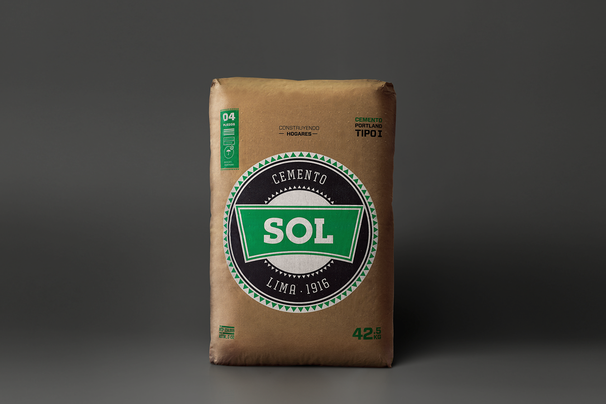Cemento Sol – Packaging Of The World