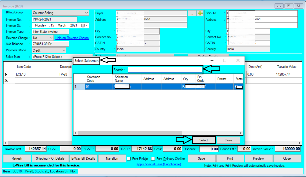 Invoice B2B Help Guide