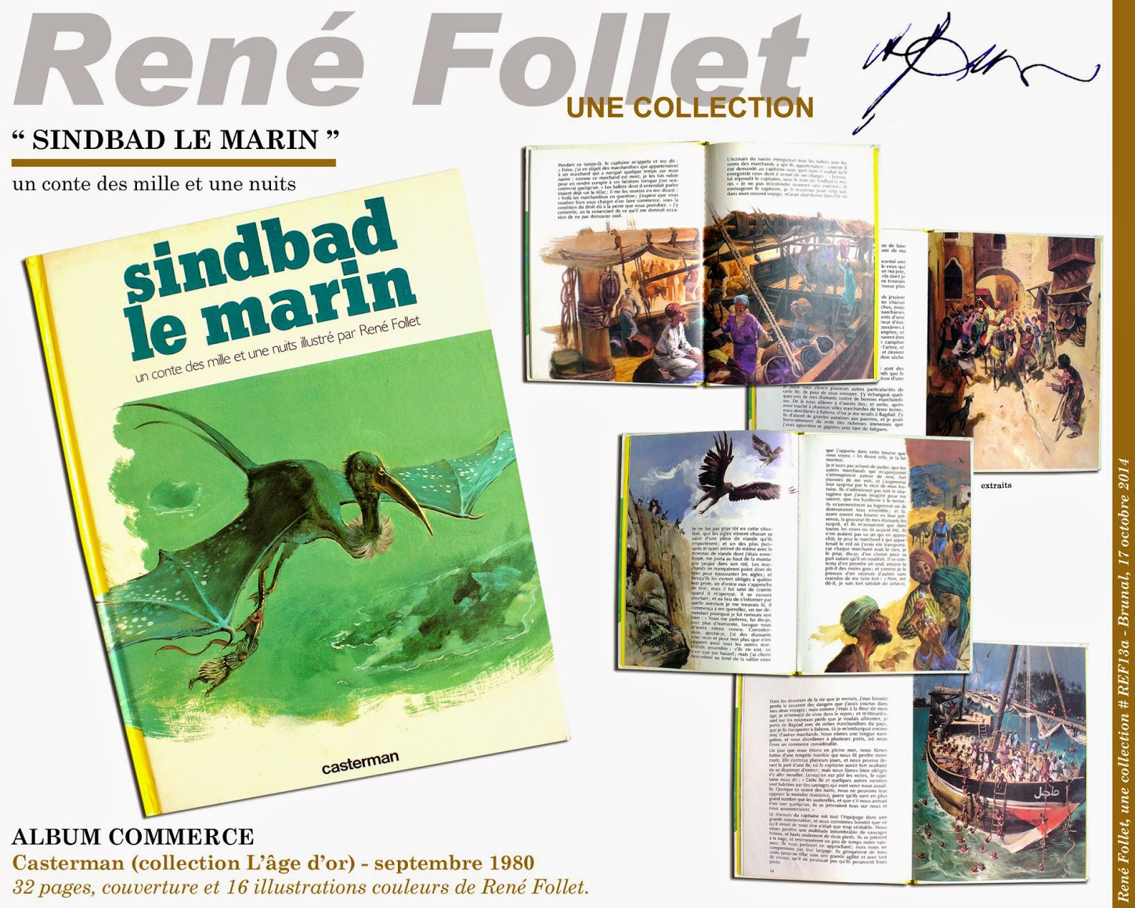 René Follet, une collection: Sindbad le marin