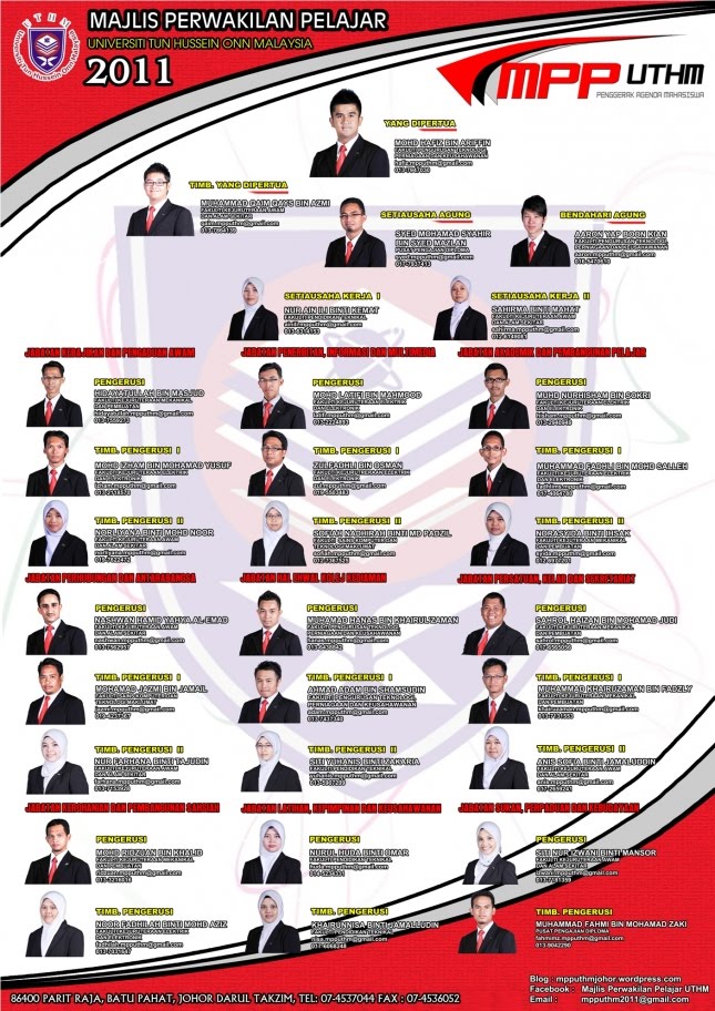 Izoneny Noy: Majlis Perwakilan Pelajar (MPP) UTHM Sesi 2011