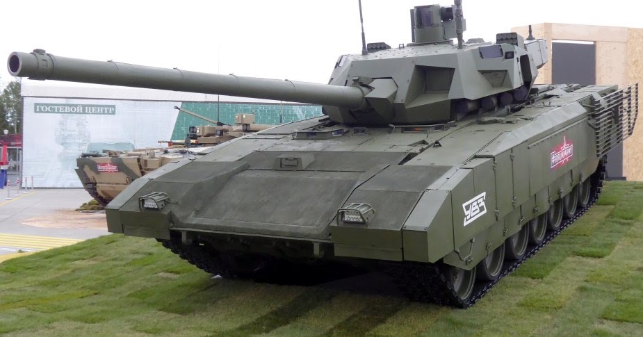 T-14 Armata main battle tank displayed at Army 2018 - WAR Defence and News
