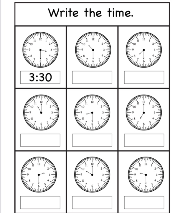 Ms. Karen's Chinese Time : Worksheet for kids#Math