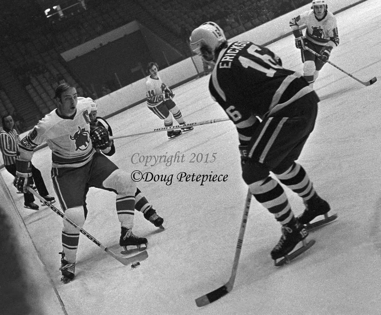 Toronto Toros vs Cleveland Crusaders, Rare WHA Photos