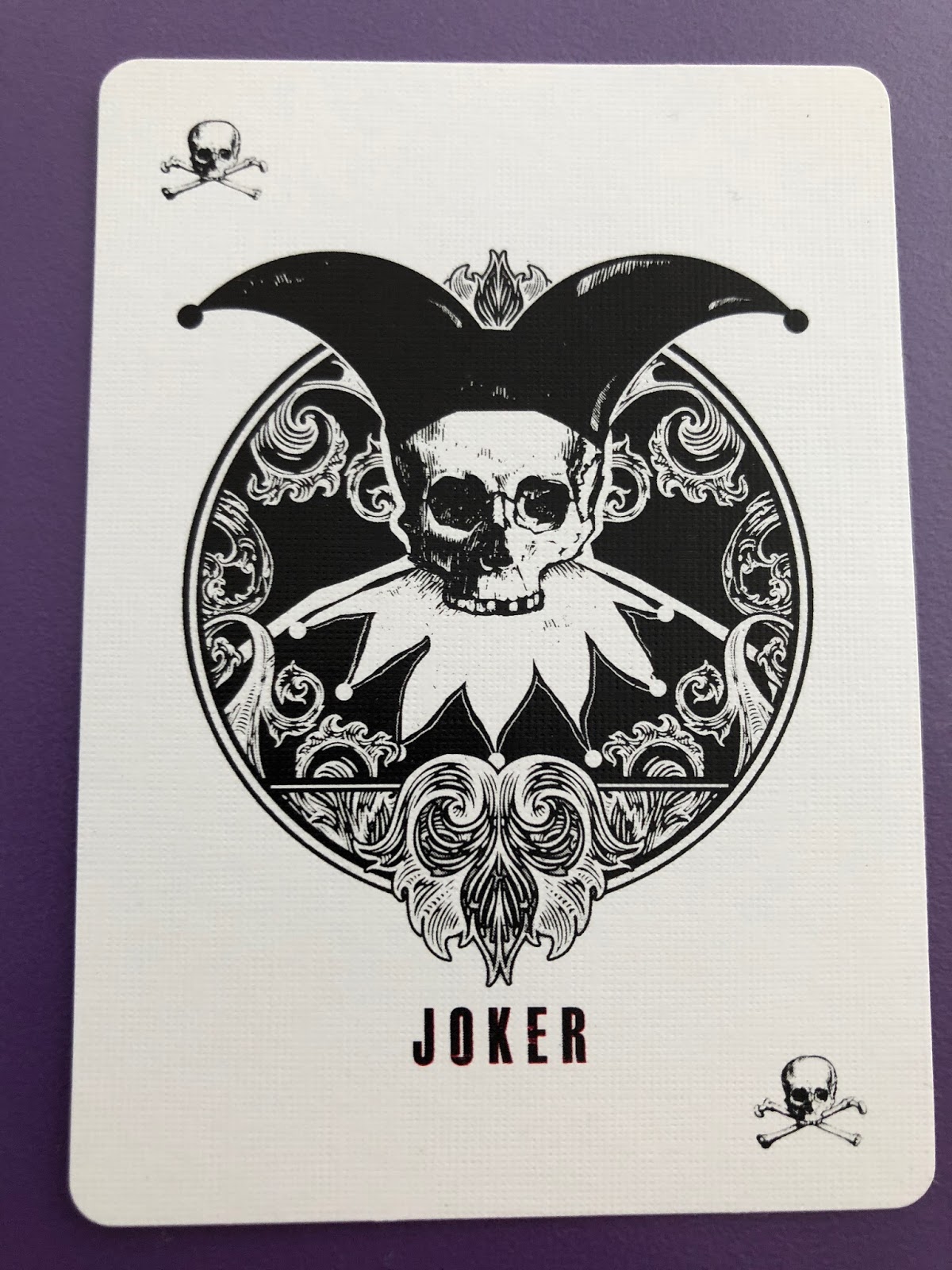 Evil Joker Card