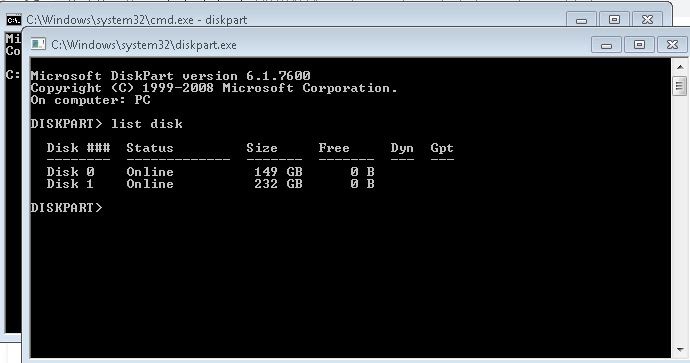 How To Create USB Bootable With Command prompt