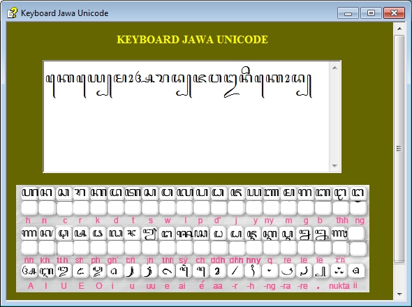 aksaratube: Download Virtual Keyboard Virtual Keyboard Jawa Unicode