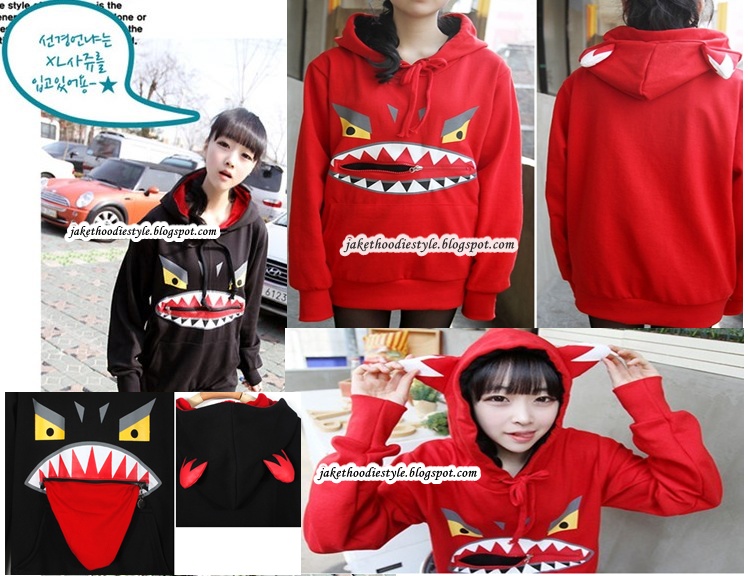 Sharp Tooth Sweater Hoodie
