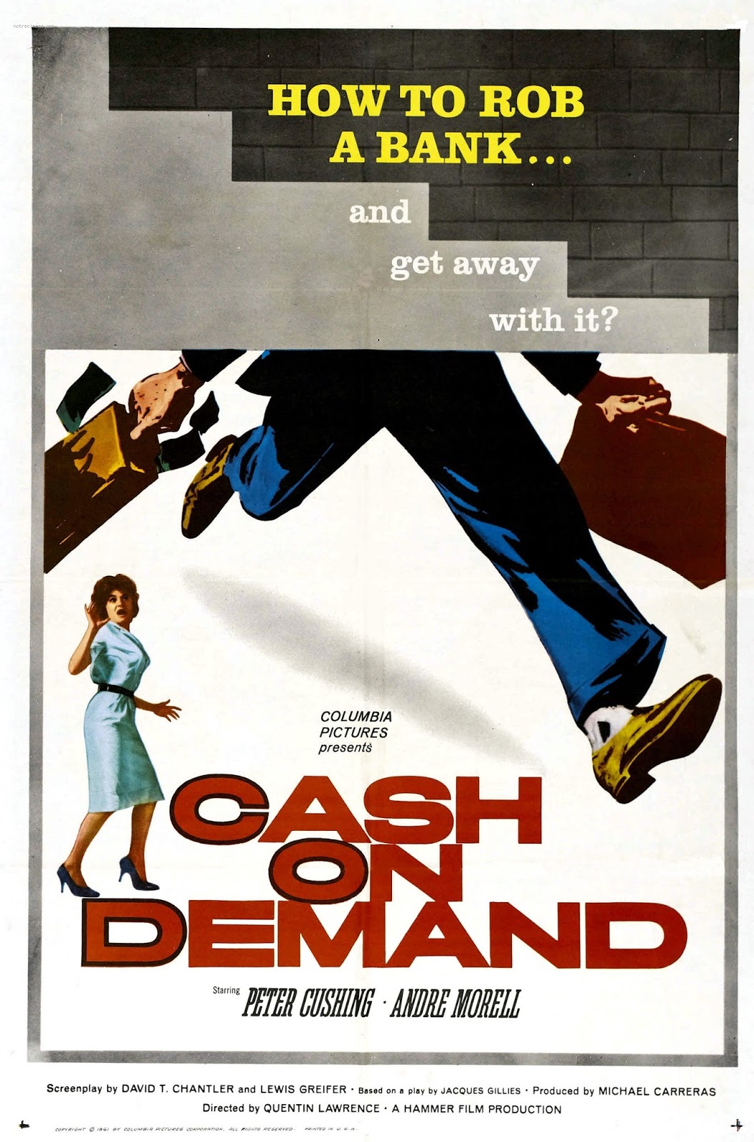Les inédits du cinema bis en VOSTFR: Cash on demand (1961)