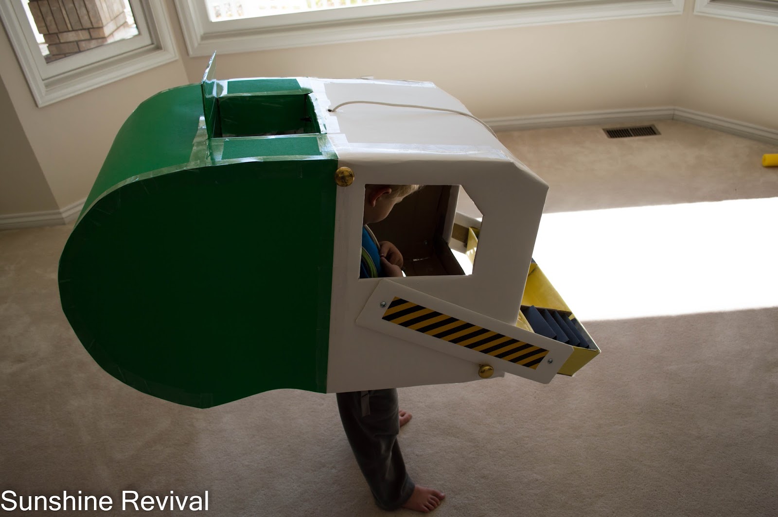Sunshine Revival: Working Garbage Truck Halloween Costume