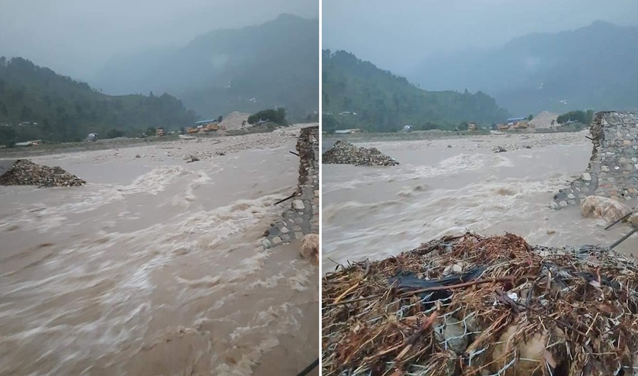 The dam that saved Fewa lake was flooded | Focus Entertainment