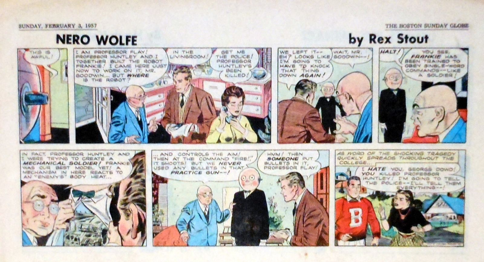 The Fabuleous Fifties: Wolfe At The Door