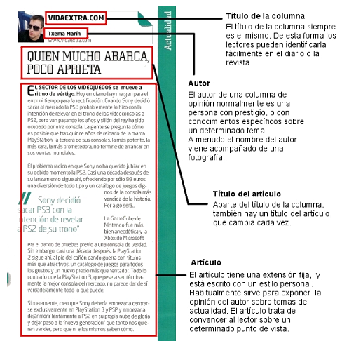 Construyendo nuevos caminos: COLUMNA DE OPINIÓN: APLICACIÓN