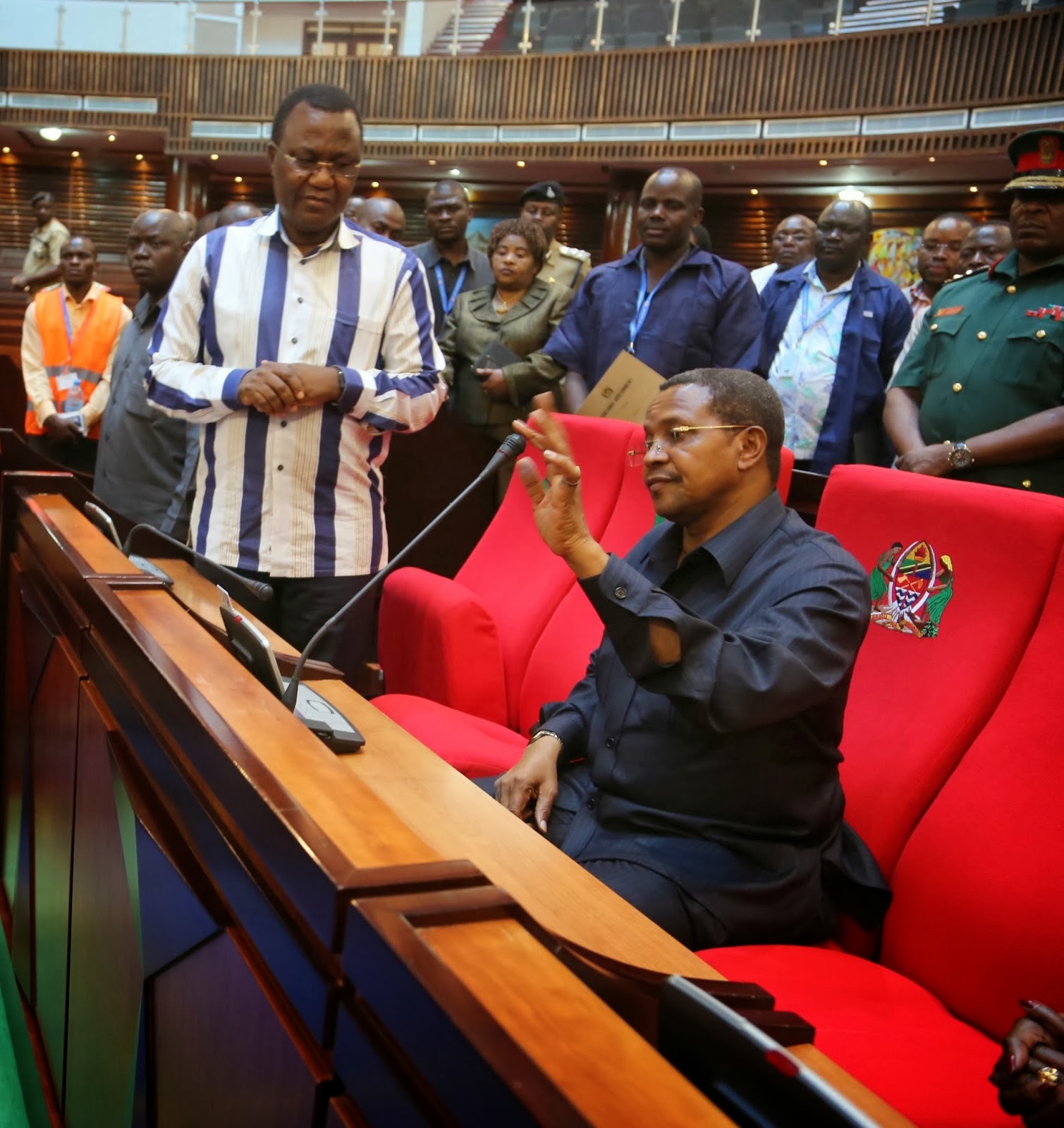 Tanzanian Association Oslo: Rais Jakaya Mrisho Kikwete akagua jengo ...