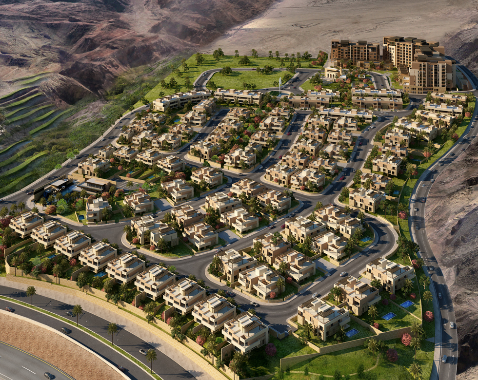 Luxury houses, villas and hotels: Marsa Zayed - Aqaba, Jordan / project