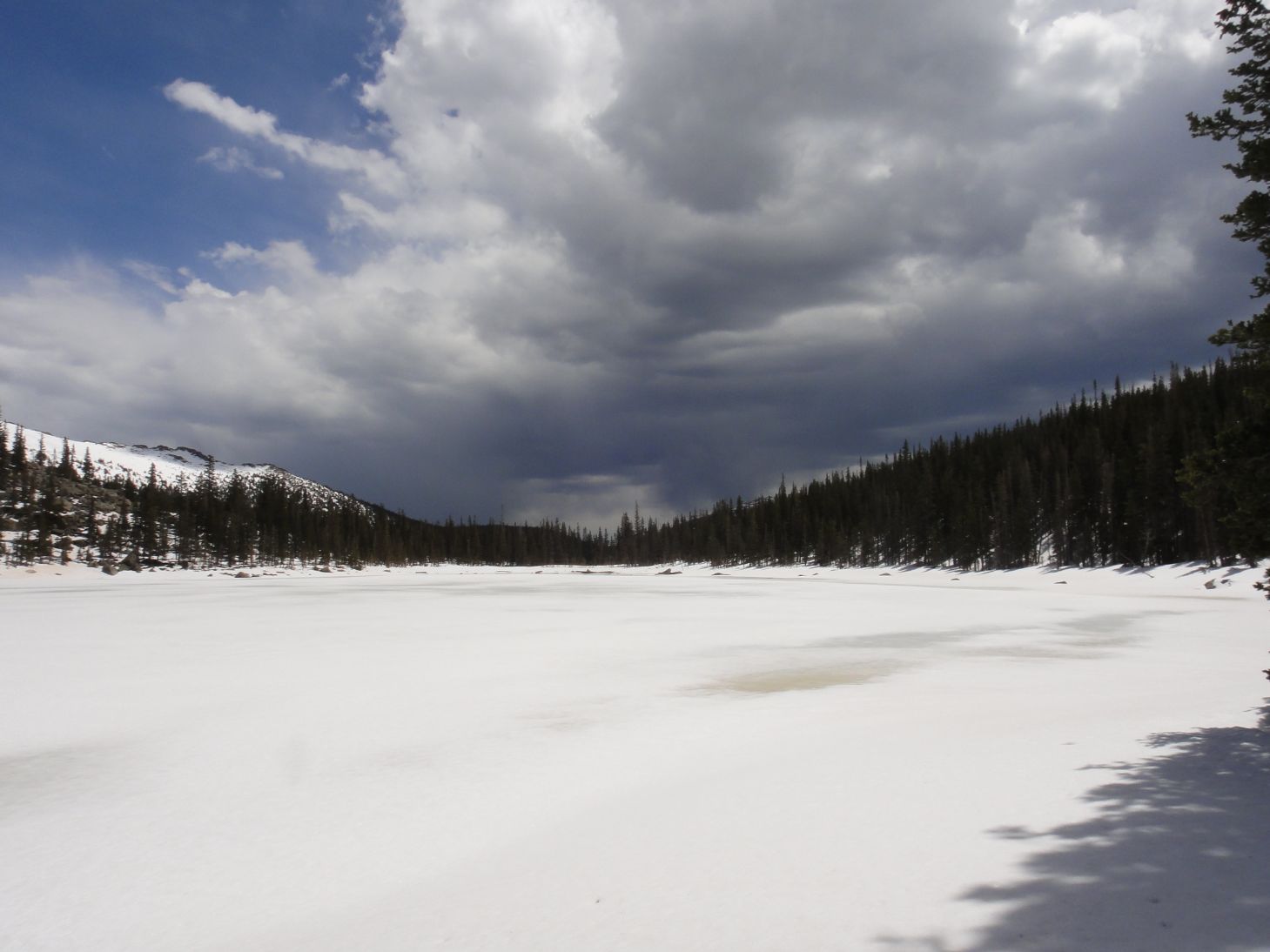 Hiking Rocky Mountain National Park: Number 100: Chiquita Lake and area.