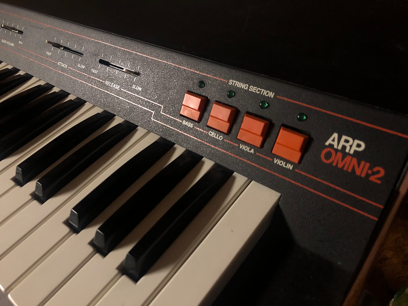 MATRIXSYNTH: ARP Omni-2 Model 2400 3-Section Analog Synthesizer