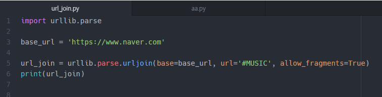 Python urllib.parse.urljoin():산을 붉게 물들이는 꽃