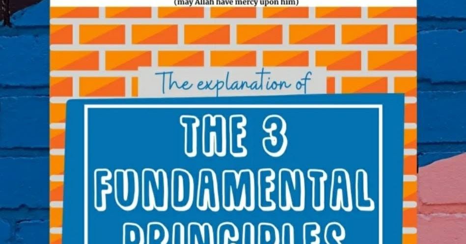 Iman's Home-School: The Three Fundamental Principles Workbook