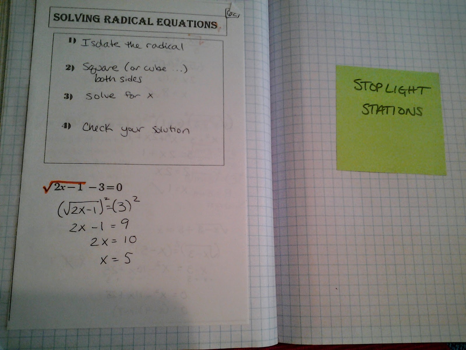 Type-A Mathland: Unit 4: Radical Rationals