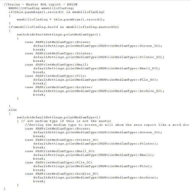 Dynamics AX Tips: Dynamics 365: Printing two reports (a docentric and ...