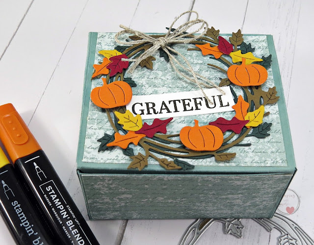 Stampingwithamore: GRATEFUL DIY FALL BOX
