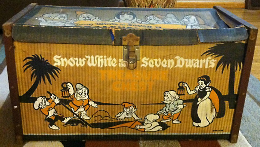 Filmic Light - Snow White Archive: Snow White "Treasure Chest" Toy Box