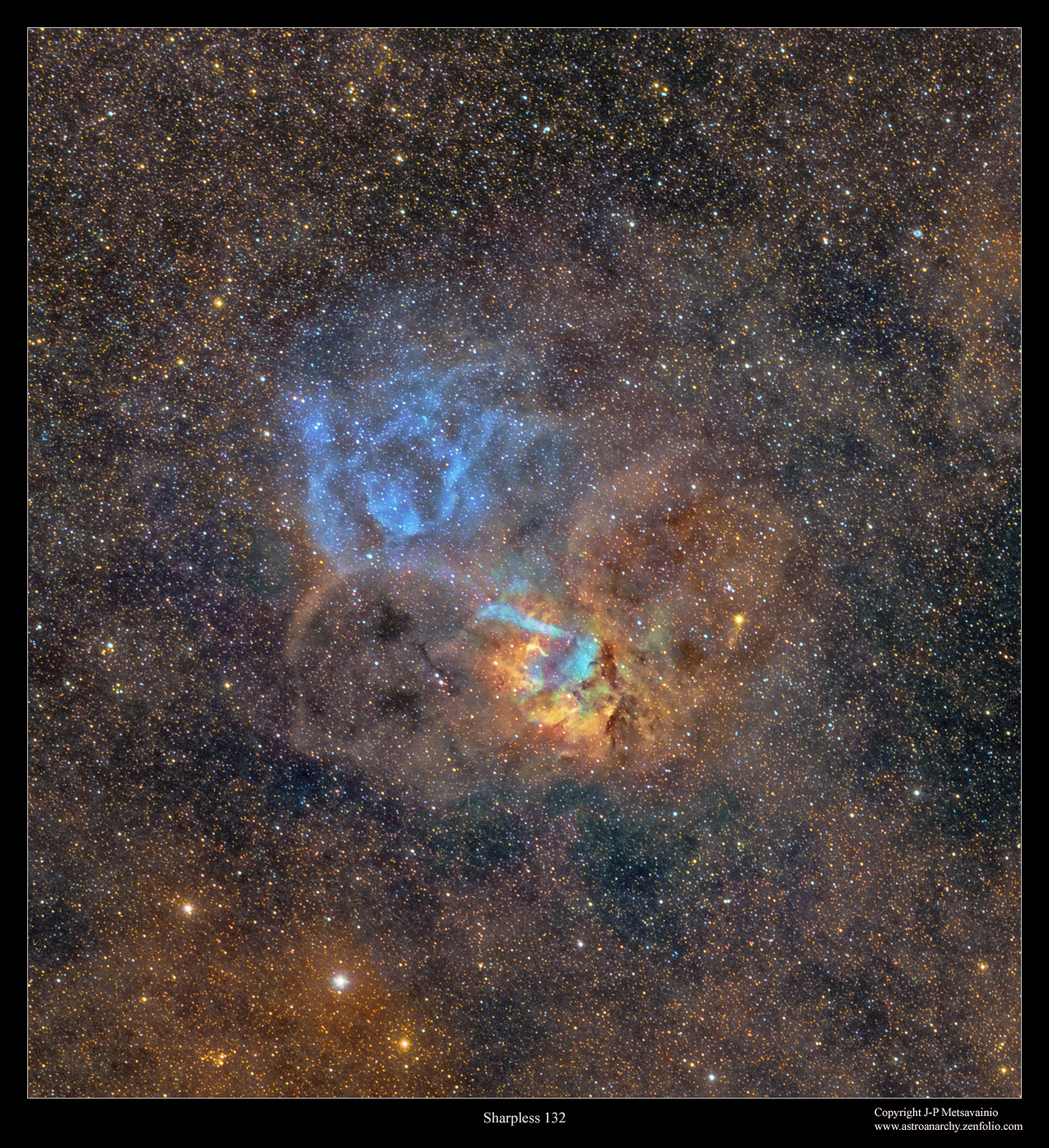 Astro Anarchy: A new photo of Sharpless 132 (Sh2-132)