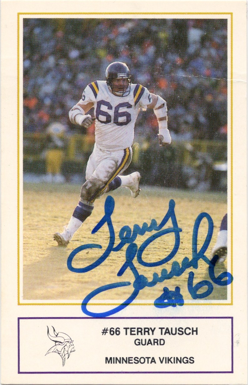 Signed DC: Terry Tausch