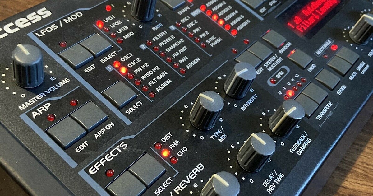 MATRIXSYNTH: Access Virus C Desktop Synth