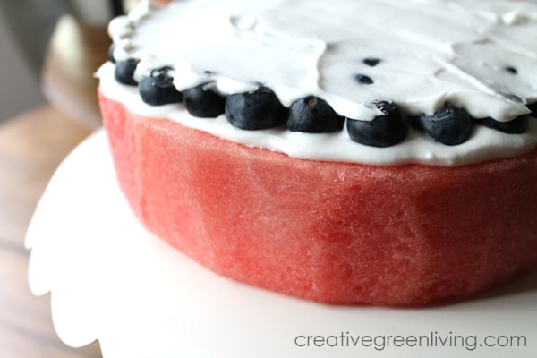 How to Make a Layered Watermelon Cake with Coconut Cream Frosting ...