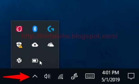 7 Cara Mengembalikan Icon Baterai Yang Hilang Di Taskbar Windows 10