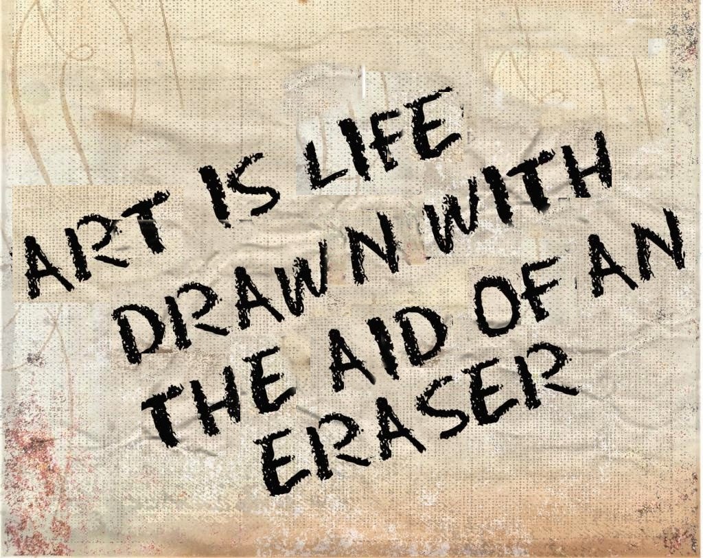 Art Now and Then: Art is...