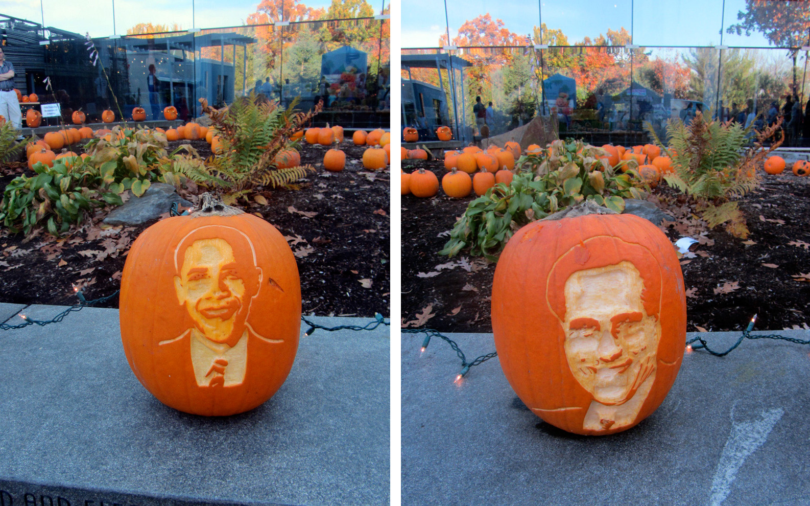 A Rolling Crone: Presidential Pumpkins & Cool Halloween Decor