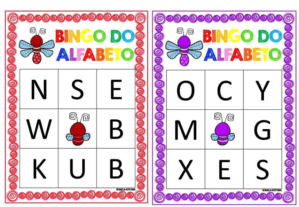 Bingo do alfabeto