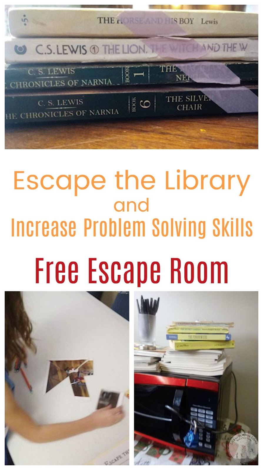 Increase Problem Solving Trying to Escape the Library - Life with Moore ...