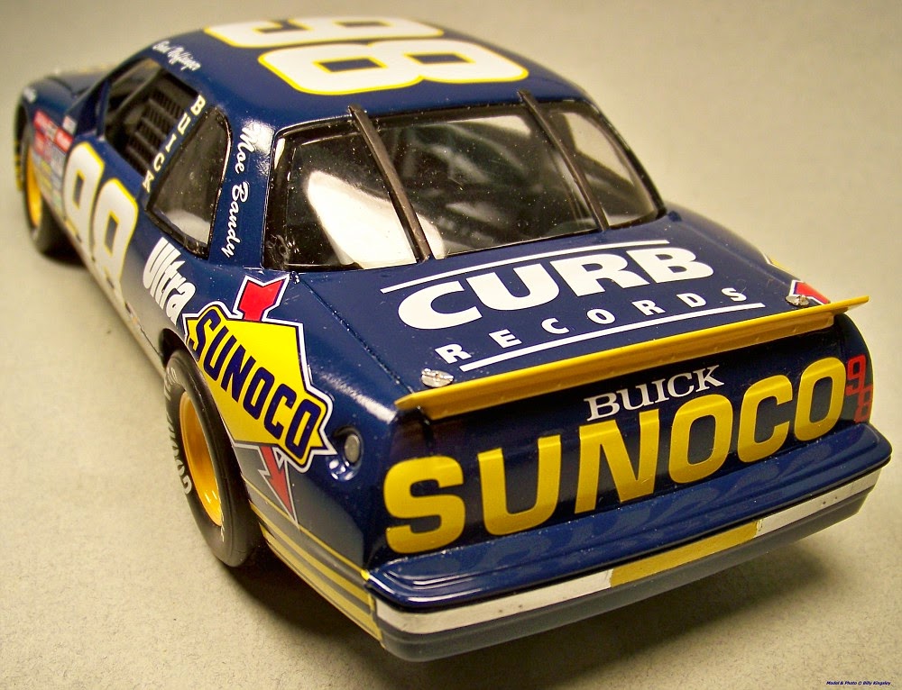 Scale Modeling History: NASCAR-1988 Brad Noffsinger #98 Sunoco Buick
