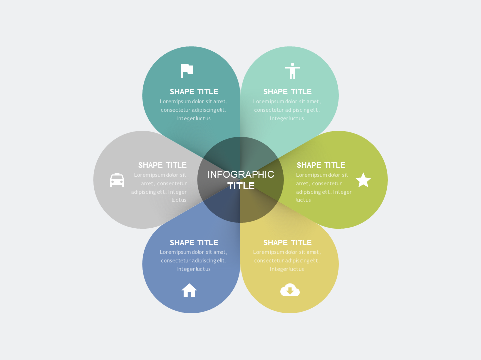 Round Hexagon Corner PowerPoint Templates - PowerPoint Free