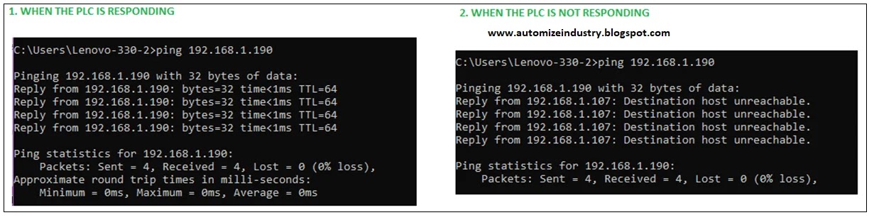 How to Detect an Unknown IP address of PLC
