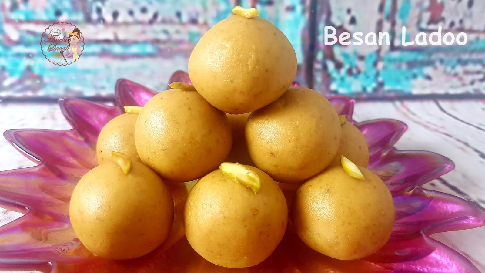 Besan Ladoos without Sugar / Besan Laddu: Diwali Special Recipe Series ...