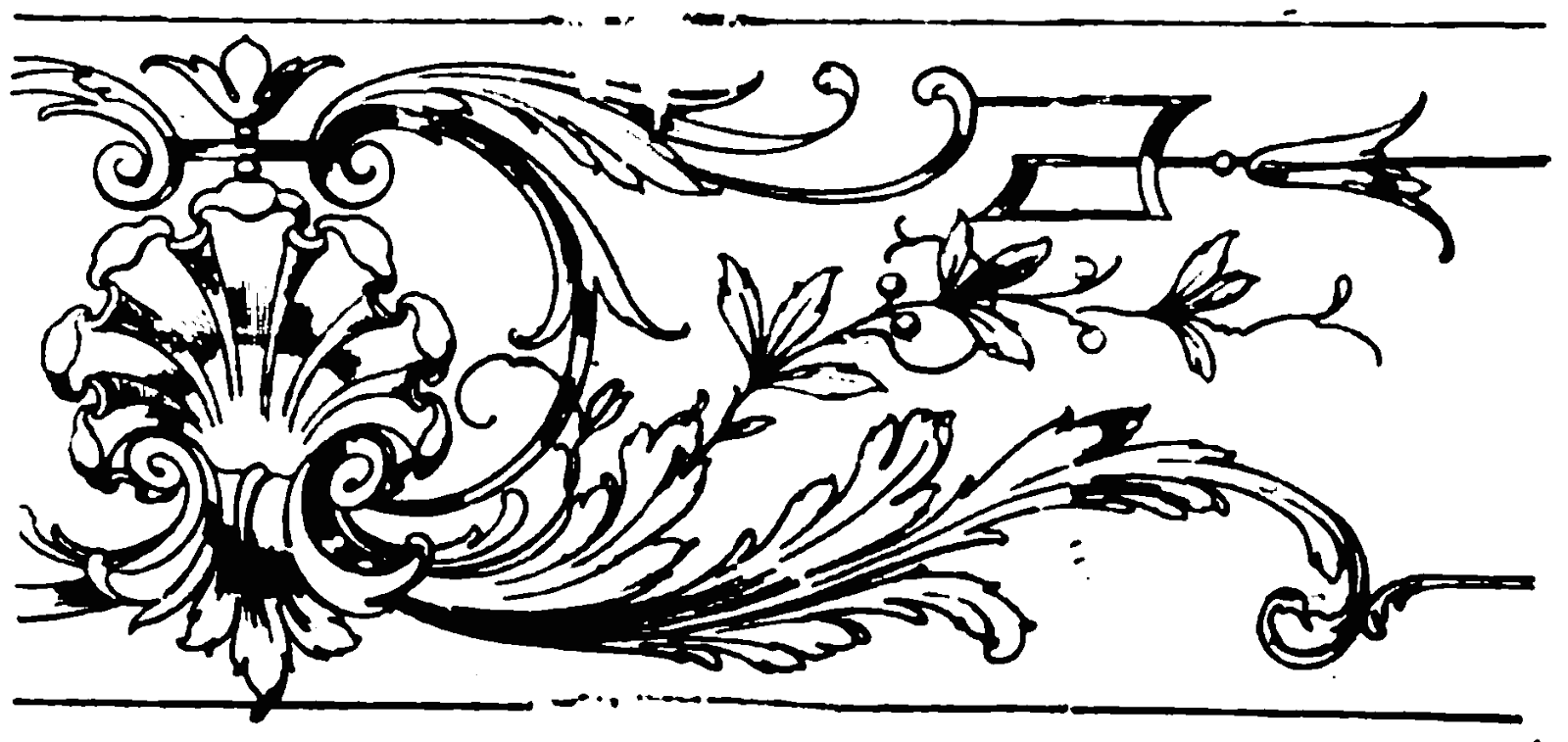 19th Century Historical Tidbits: 1897 Border Designs