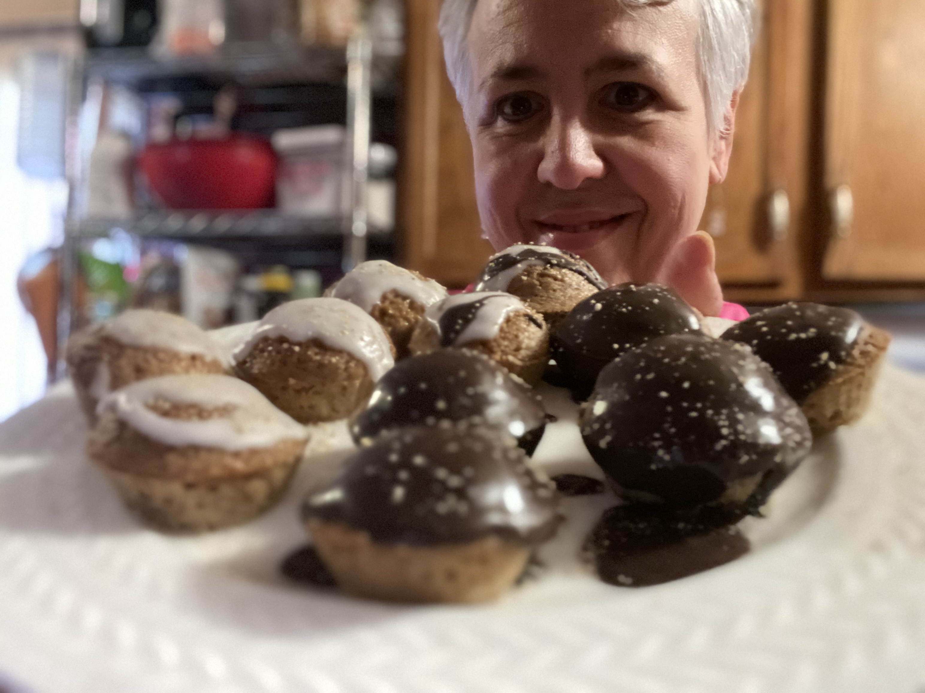 Dish with Dee : Pumpkin Pancake Mini Muffins 12 mini muffins