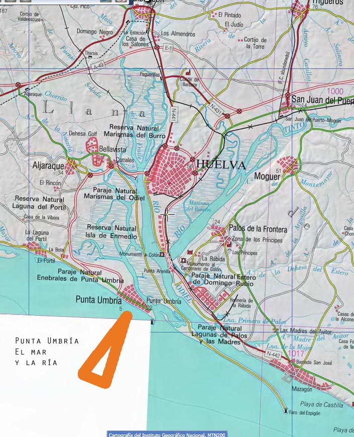 La Tasca del Cuervo Parlanchín: Punta Umbría, el mar y la Ría