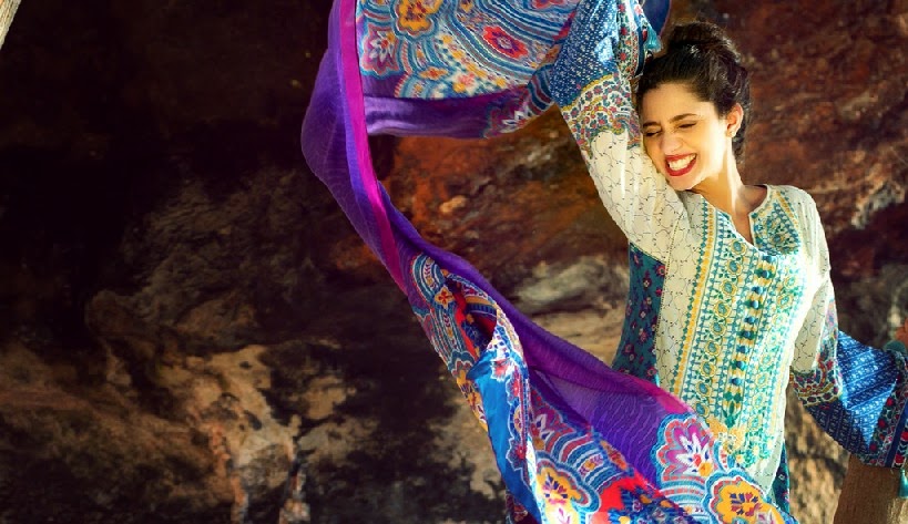 Elan Lawn Spring/Summer Collection 2014 By Khadijah Shah | Elan Lawn ...