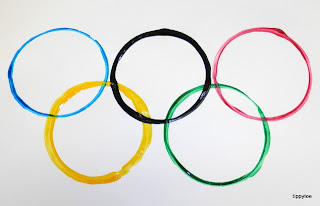 Tippytoe Crafts: Olympic Rings