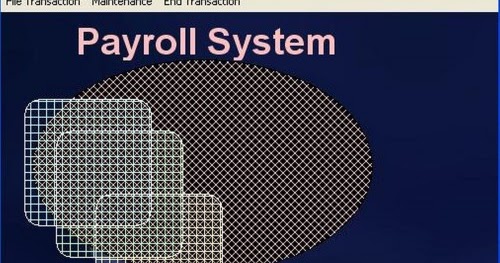 Free Programming Source Codes And Computer Programming Tutorials Payroll System In Microsoft