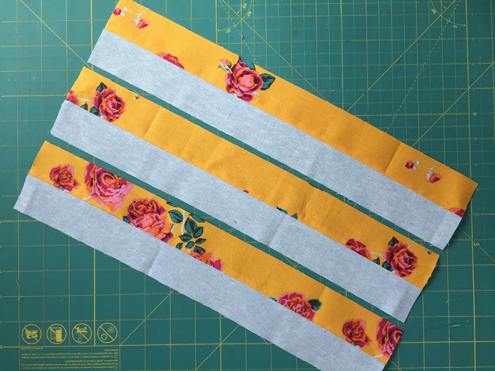 hot pink quilts: Stripey Stripe Block Tutorial