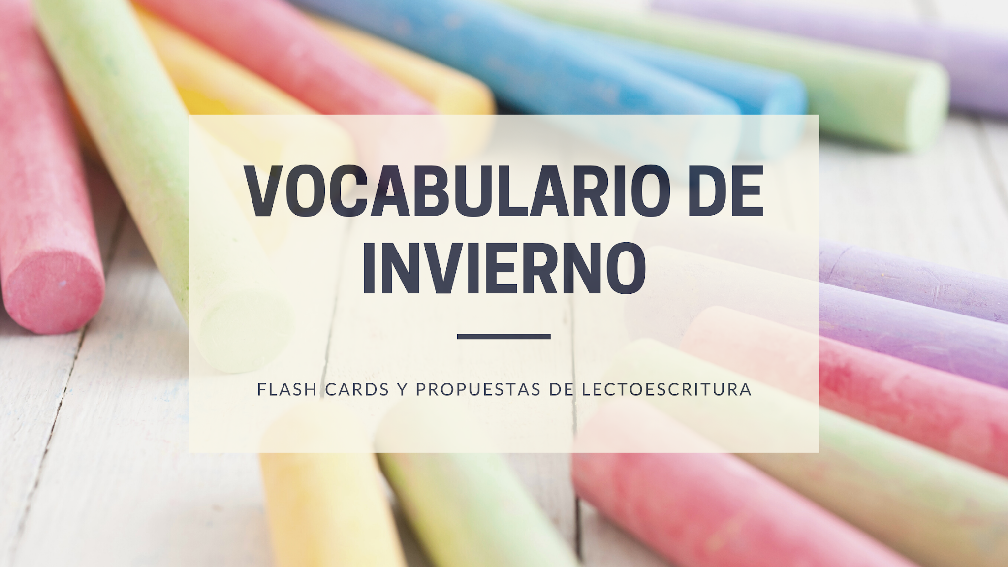 Vocabulario de invierno