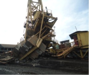 Mining Mayhem: Coal Reclaimer Collapse