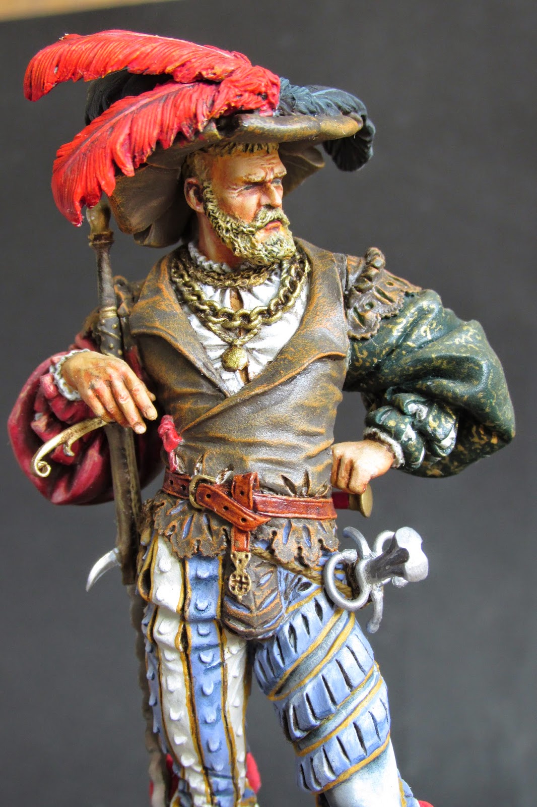 Historical Miniatures by Calin Ungureanu: Landsknecht