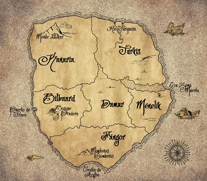 La Galería de FerGil: Mapa ficticio